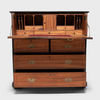 Campaign Stacking Secretaire Chest - Browse or Buy at PAGODA RED