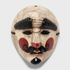 Painted Guatemalan Patrón Face Mask - Browse or Buy at PAGODA RED
