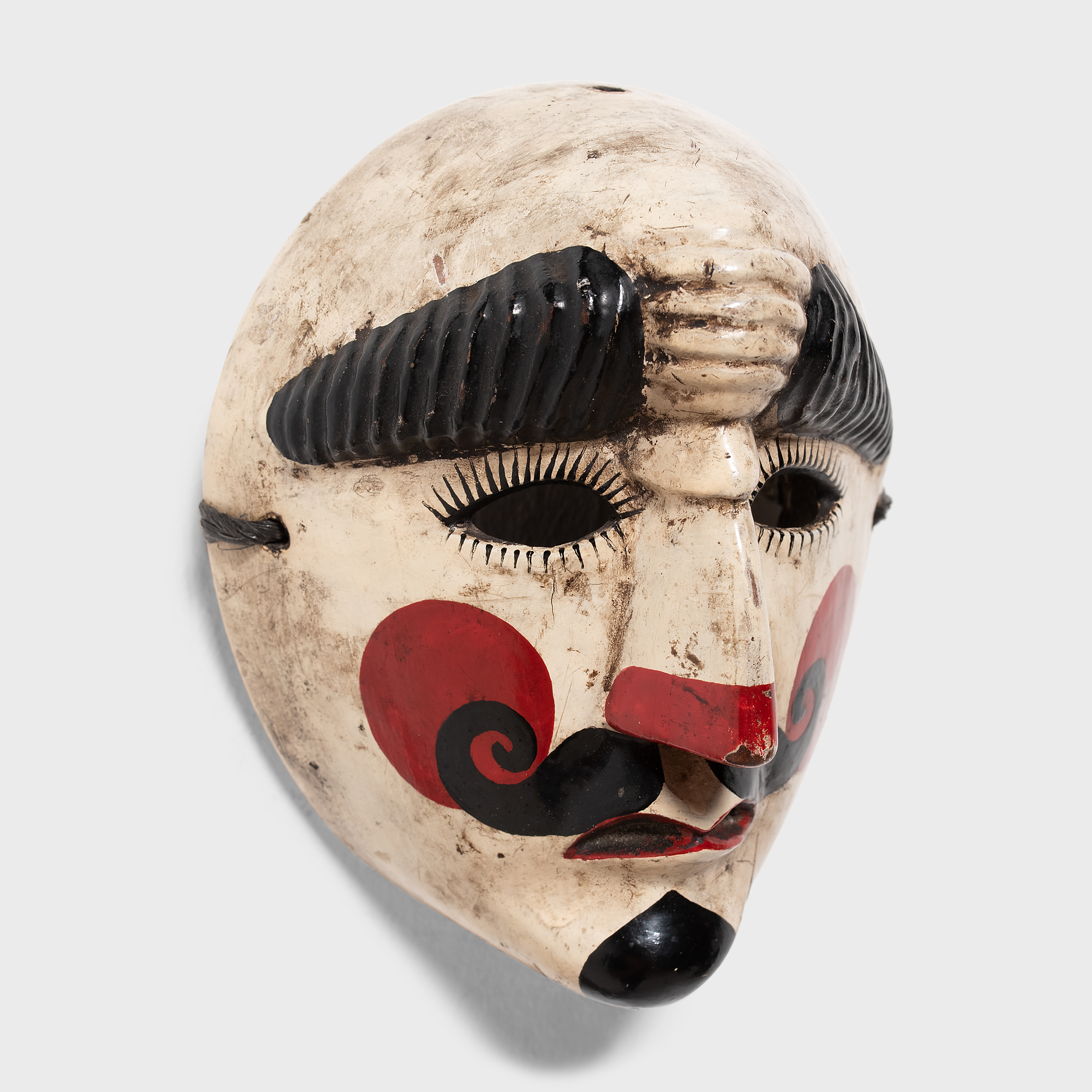 Painted Guatemalan Patrón Face Mask - Browse or Buy at PAGODA RED