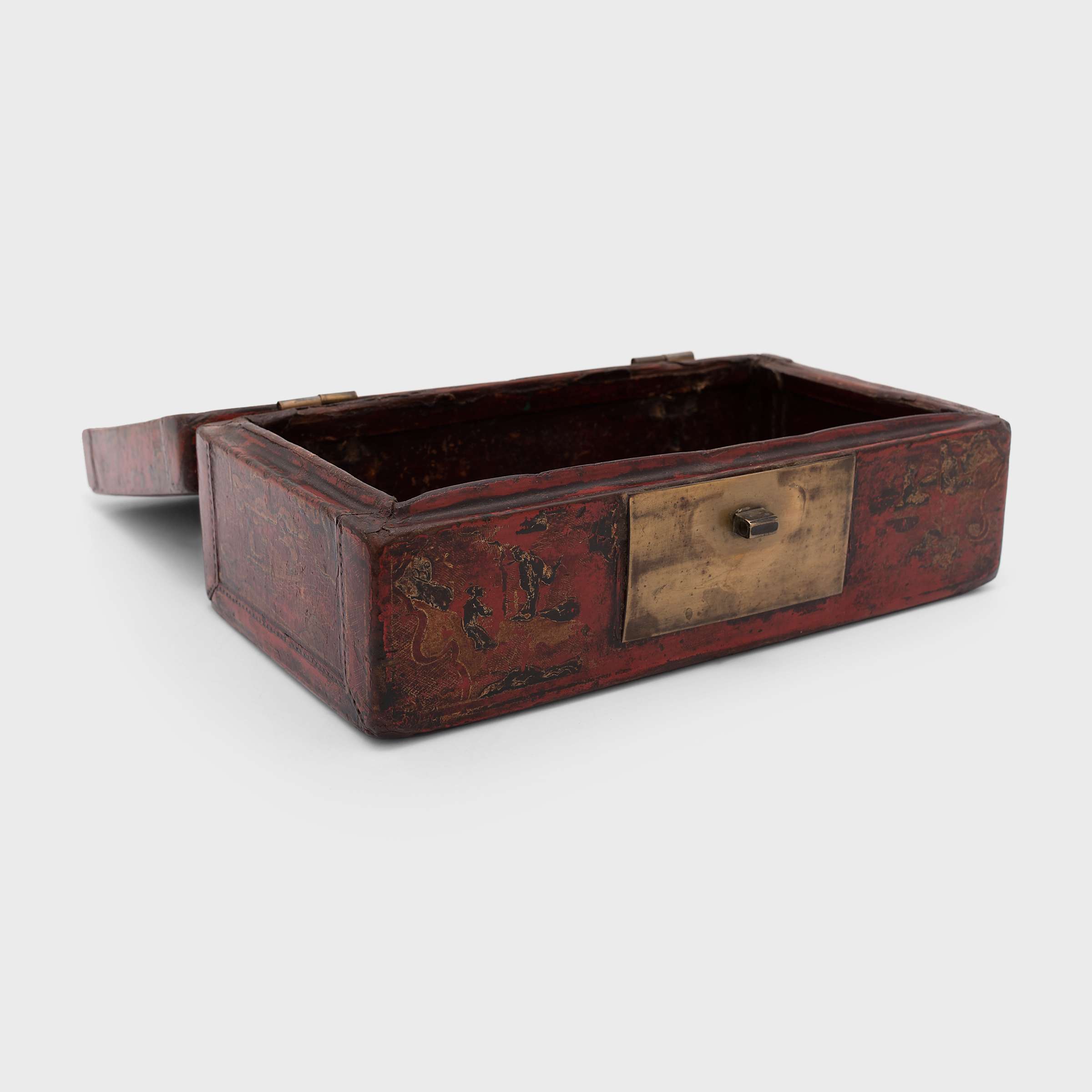 Red Lacquer Treasure Box - Browse or Buy at PAGODA RED
