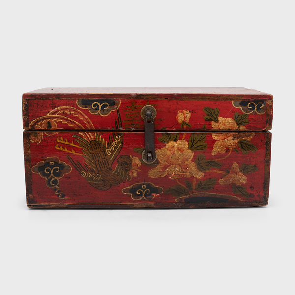 Phoenix and Peony Treasure Box - Browse or Buy at PAGODA RED