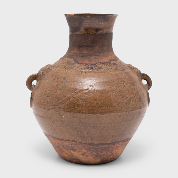 Brown Glazed Hu Vase - Browse or Buy at PAGODA RED