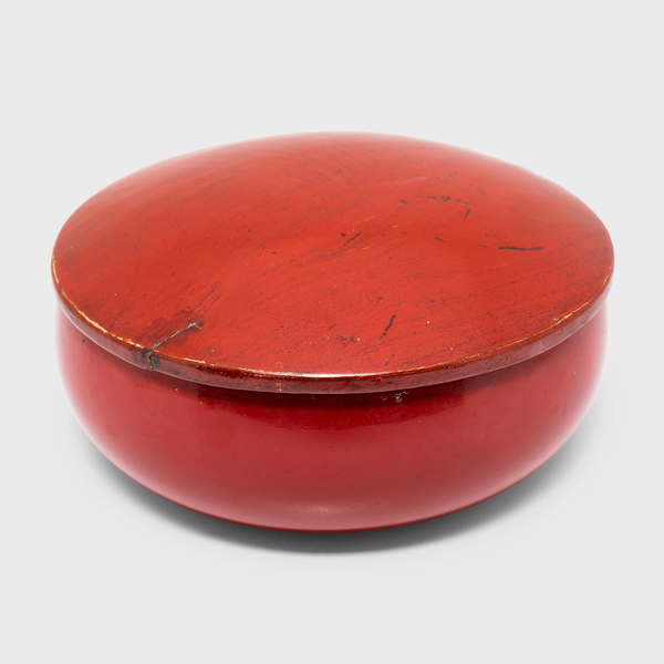 Round Red Lacquer Box - Browse or Buy at PAGODA RED