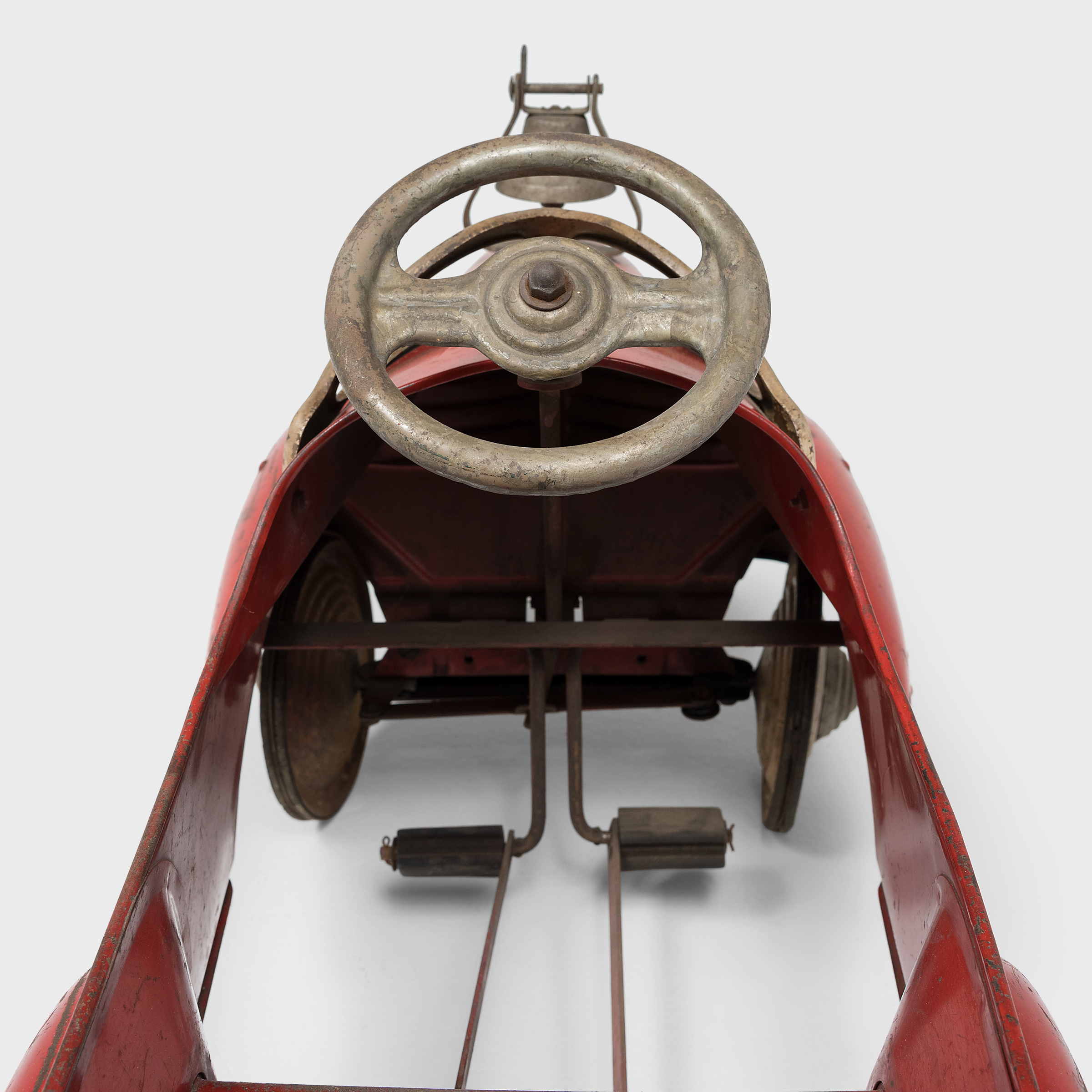 Vintage Steelcraft Fire Chief Pedal Car - Browse or Buy at PAGODA RED
