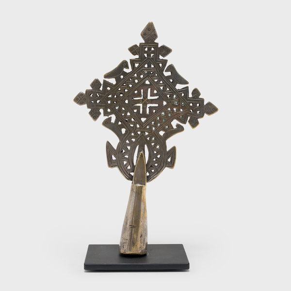 Ethiopian Coptic Processional Cross - Browse or Buy at PAGODA RED