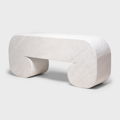 Marble Moon Bench - Browse or Buy at PAGODA RED