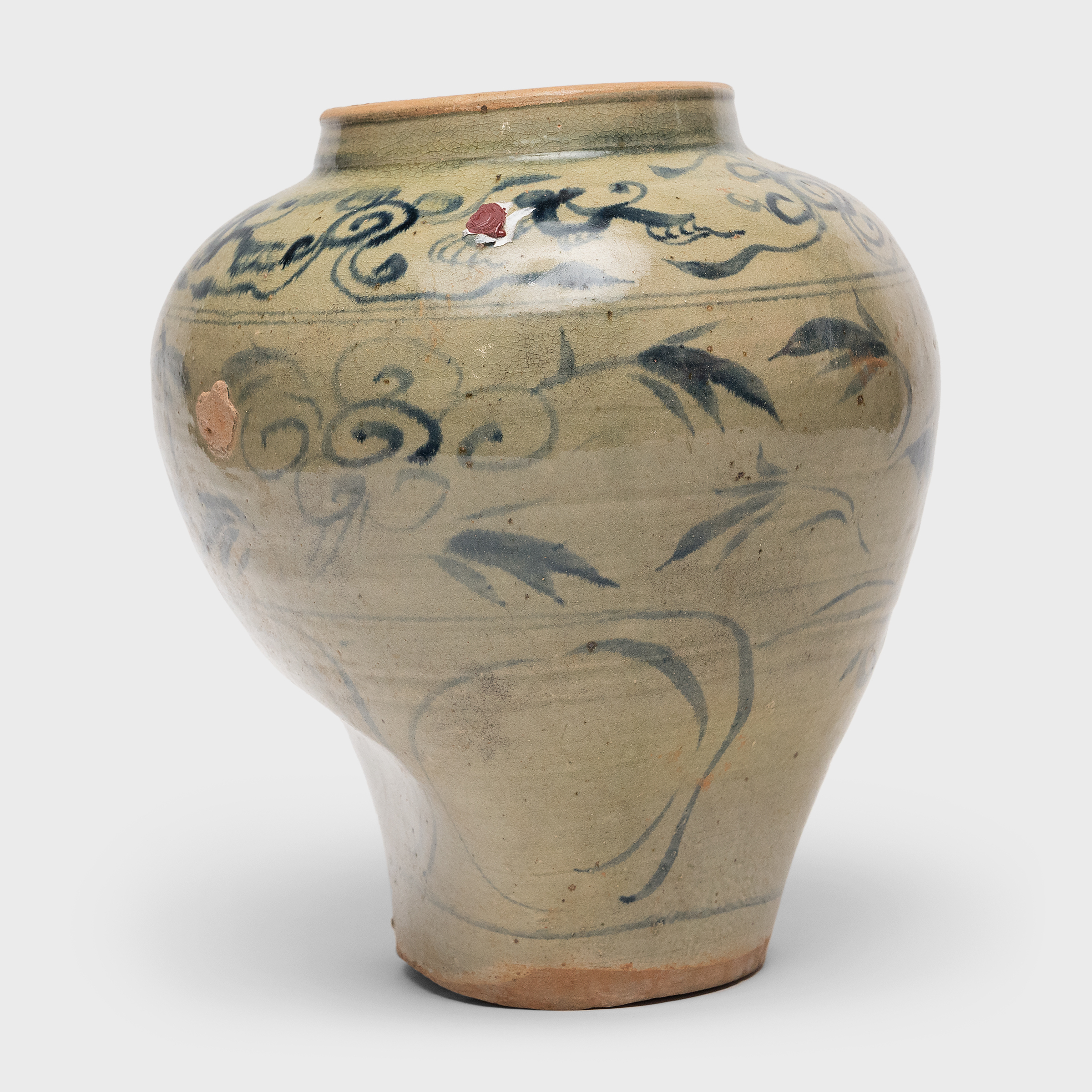 Collapsed Ming Blue & White Jar - Browse or Buy at PAGODA RED