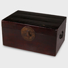 Cordovan Lacquered Hide Trunk - Browse or Buy at PAGODA RED