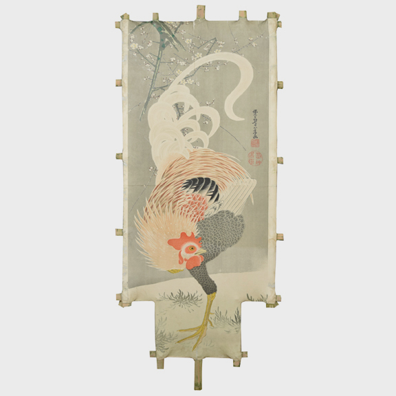 "Rooster and Cherry Blossoms" Kite by Michael Thompson - Browse or Buy ...