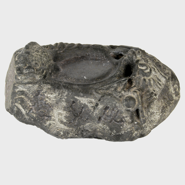 Inkstone with Carved Dragon and Koi - Browse or Buy at PAGODA RED