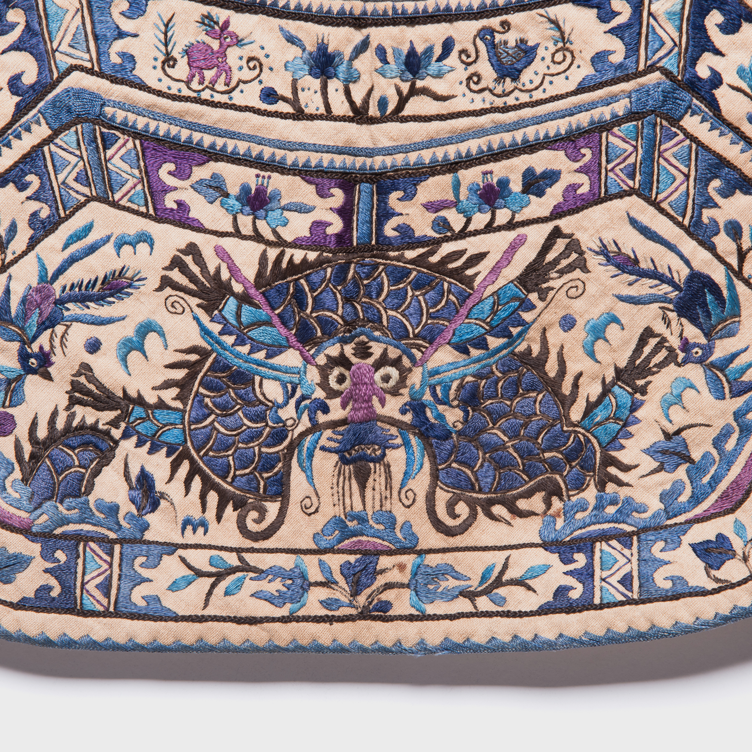 "Water Dragon" Embroidered Dudou - Browse or Buy at PAGODA RED