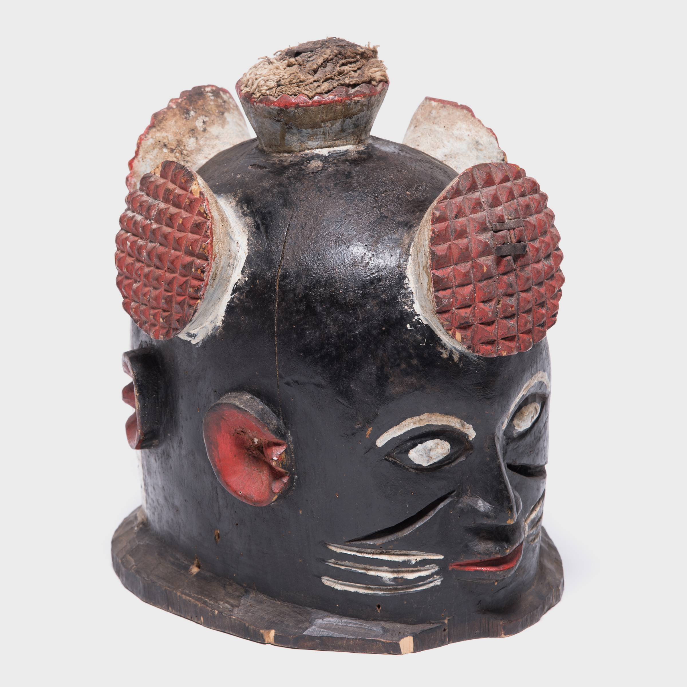 Igbo Two-Faced Helmet Mask - Browse or Buy at PAGODA RED
