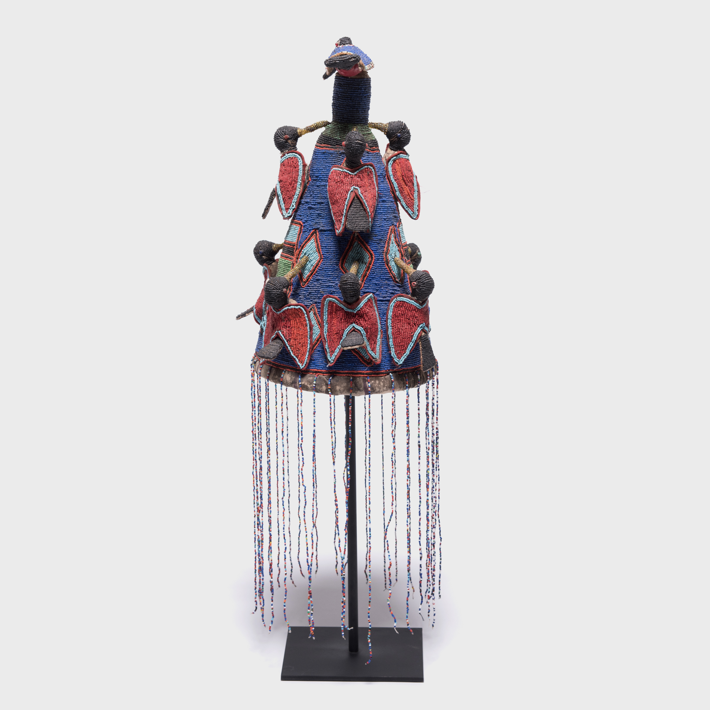 Yoruba Oba Beaded Crown - Browse or Buy at PAGODA RED