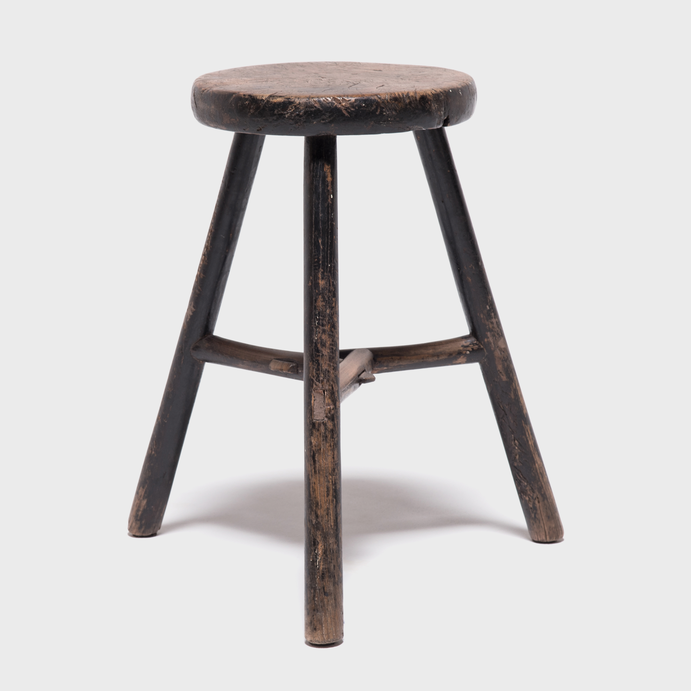 Pair of Tri-Leg Stools - Browse or Buy at PAGODA RED