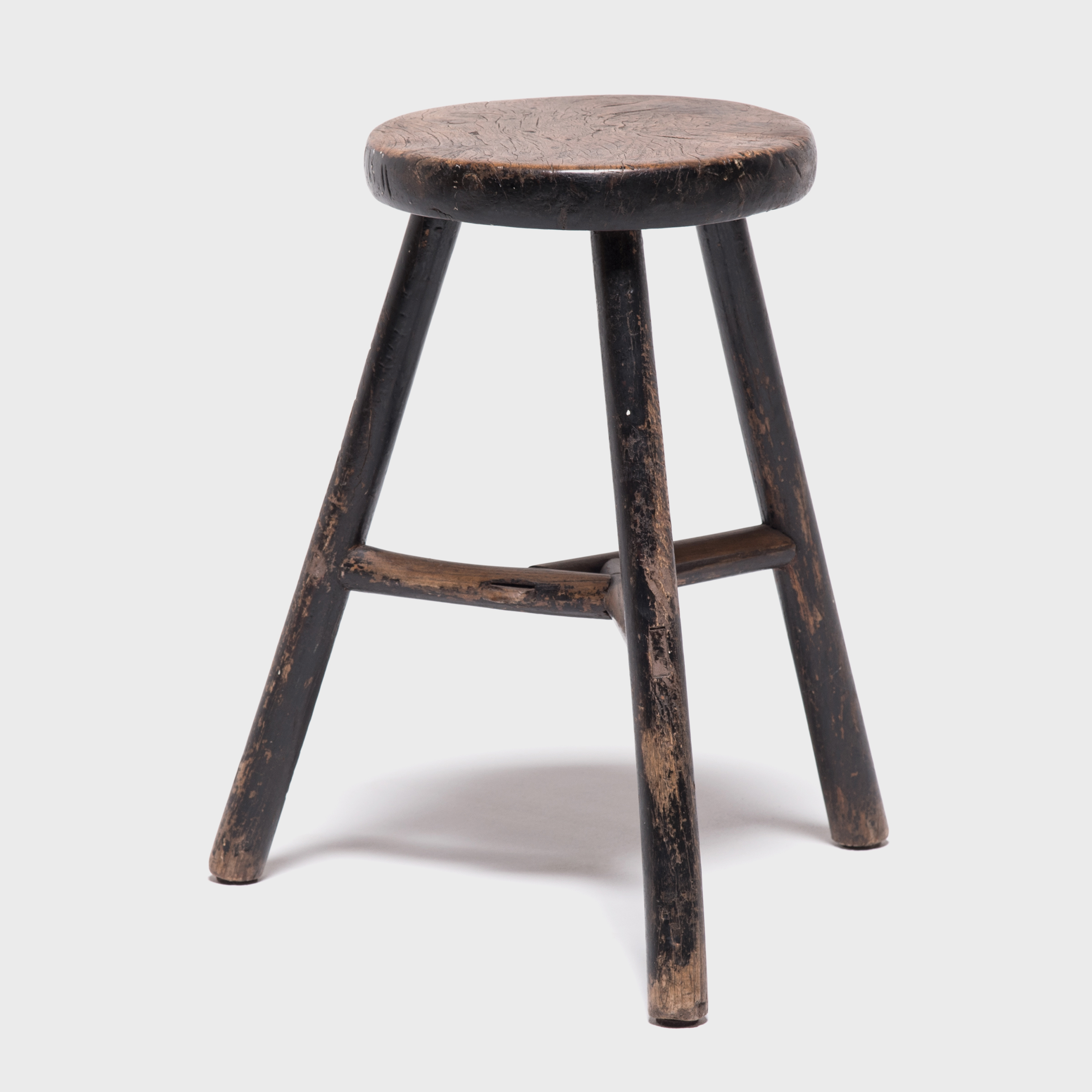 Pair of Tri-Leg Stools - Browse or Buy at PAGODA RED