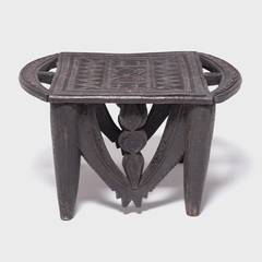 Nupe Stool with Animal Motifs - Browse or Buy at PAGODA RED