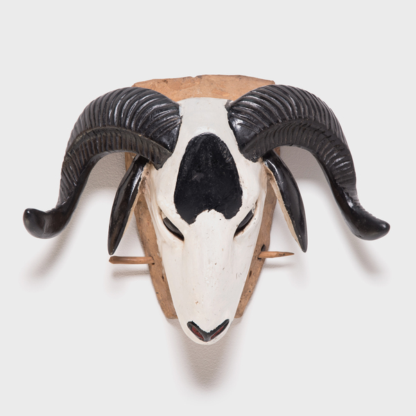 Baule Performer's Ram Mask - Browse or Buy at PAGODA RED