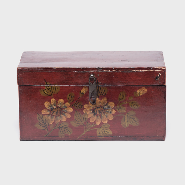 Chrysanthemum Painted Treasure Box - Browse or Buy at PAGODA RED