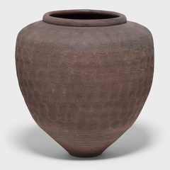 Unglazed Stamped Clay Pickling Pot - Browse or Buy at PAGODA RED
