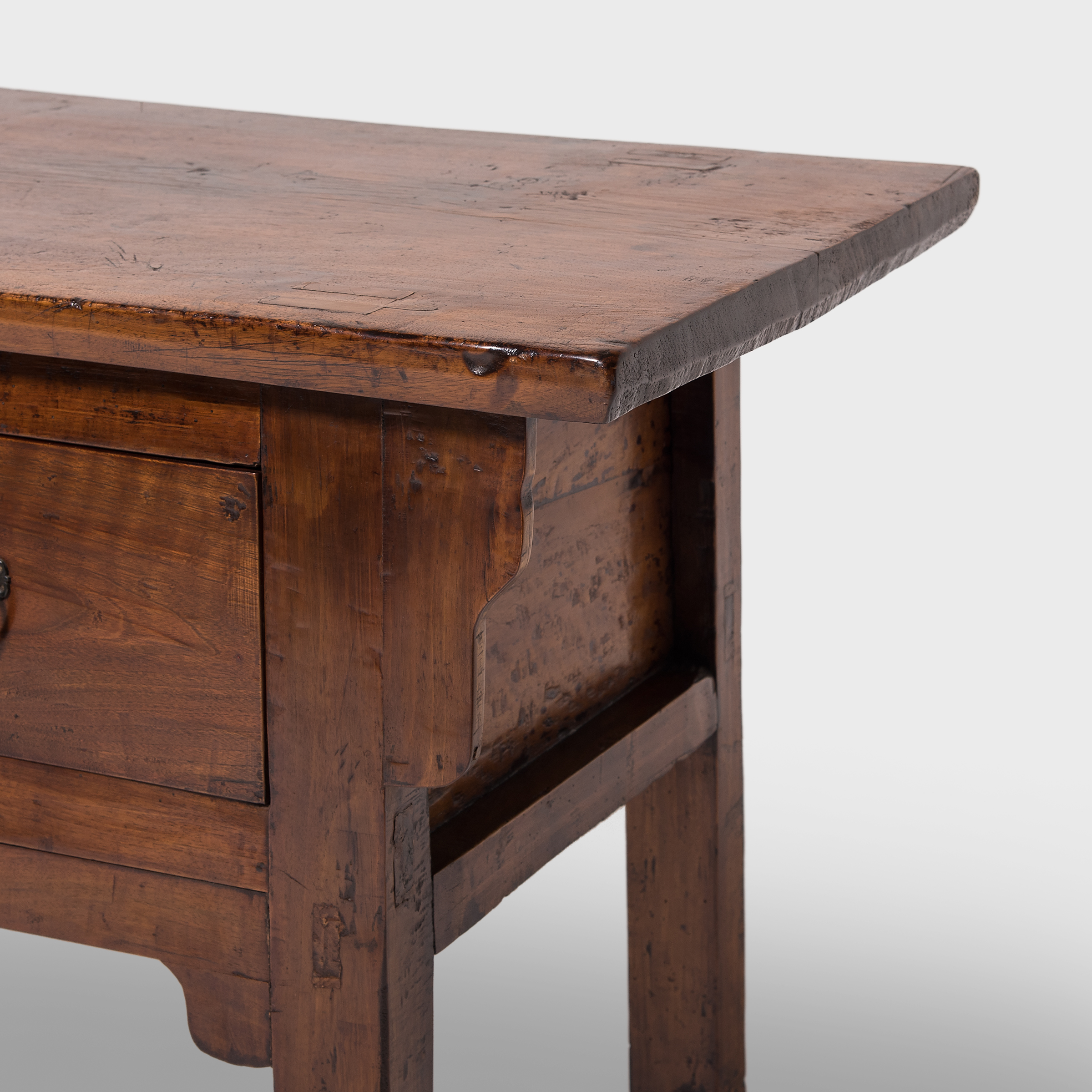 Two Drawer Courtyard Table - Browse or Buy at PAGODA RED