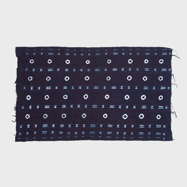 Yoruba Adire Oniko Indigo Textile - Browse or Buy at PAGODA RED