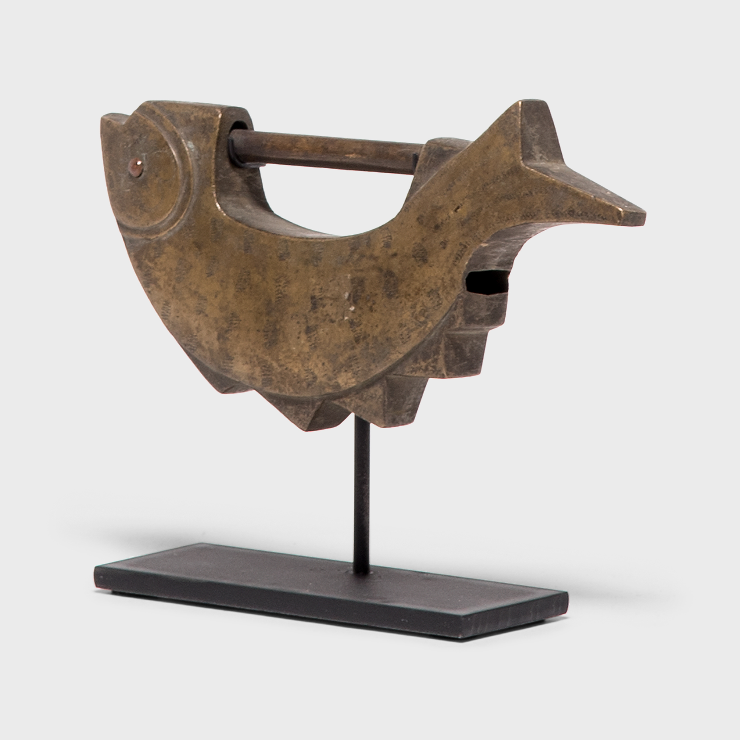 Brass Fish Lock - Browse or Buy at PAGODA RED