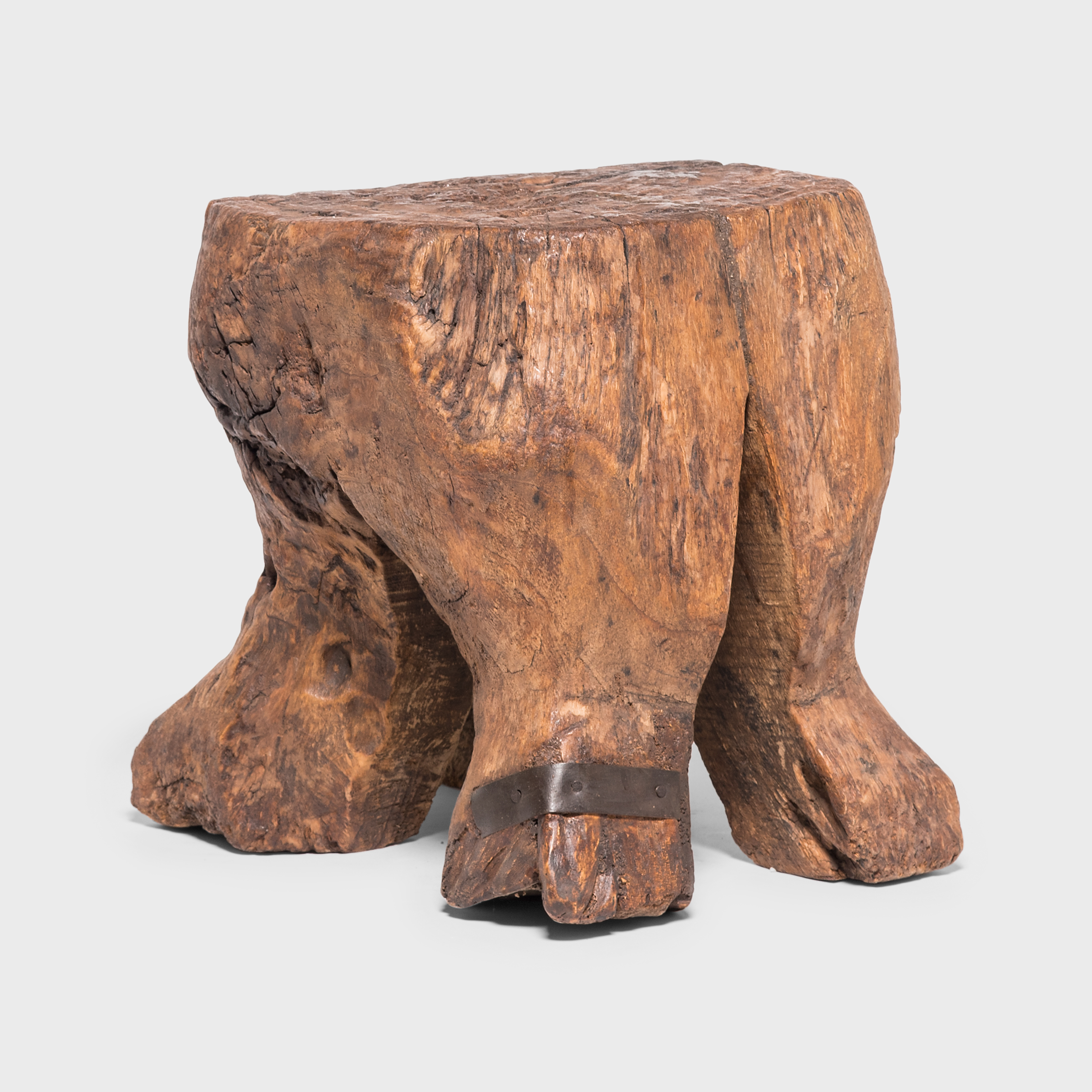 Provincial Split Leg Stool - Browse or Buy at PAGODA RED