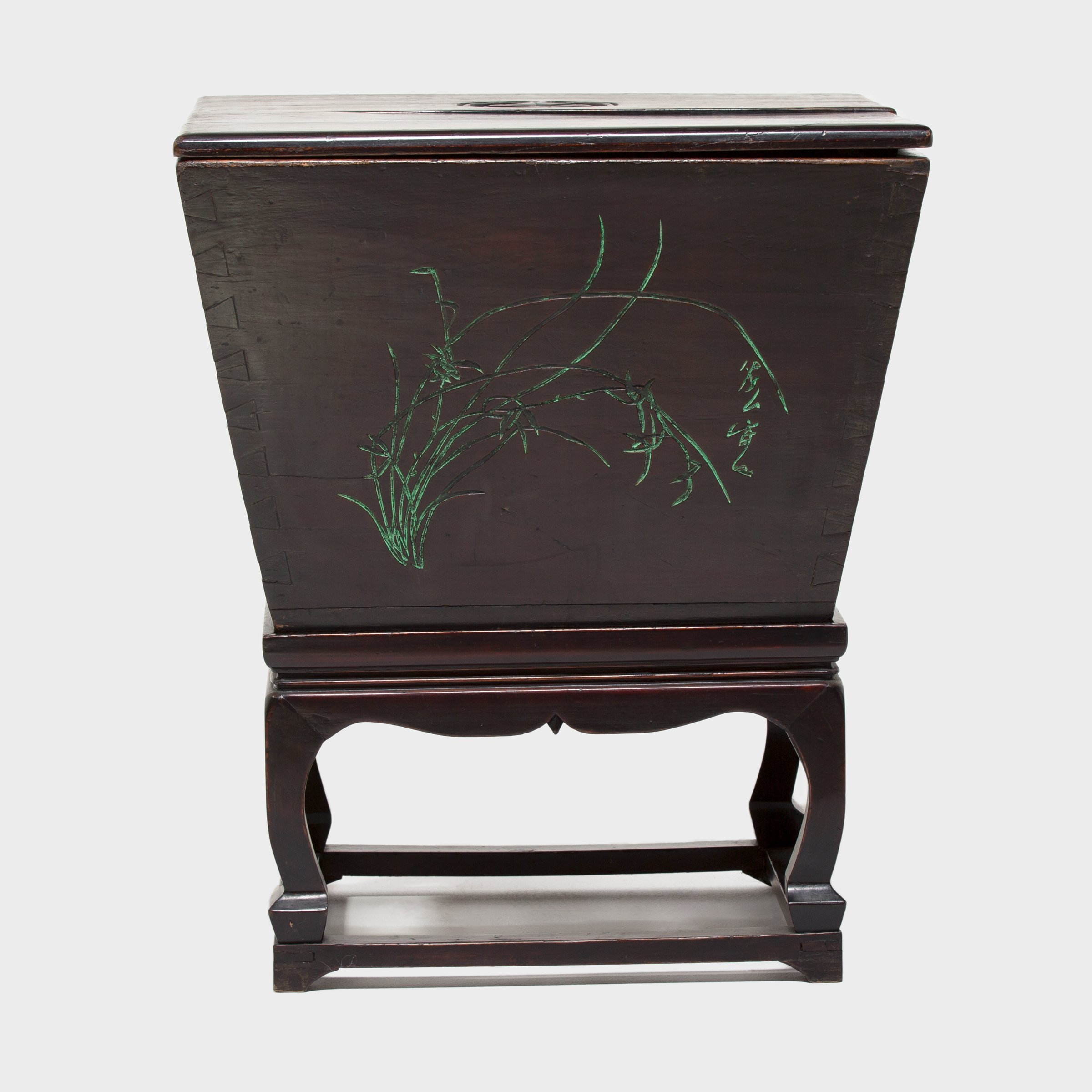 Painted Ice Box with Stand - Browse or Buy at PAGODA RED