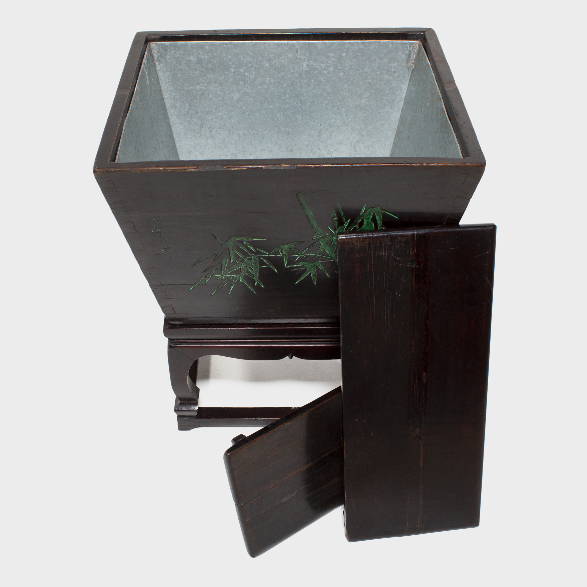 Painted Ice Box with Stand - Browse or Buy at PAGODA RED