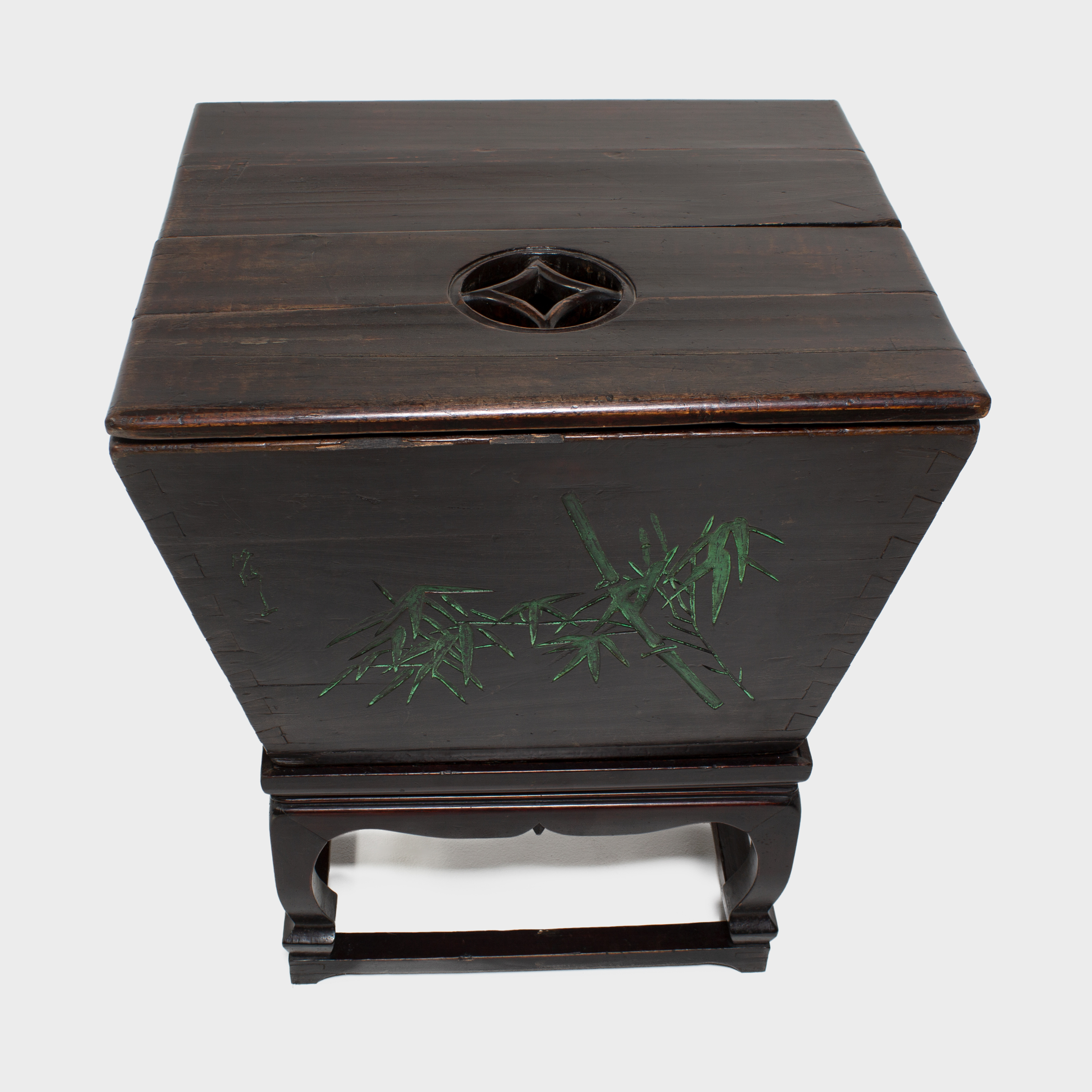 Painted Ice Box with Stand - Browse or Buy at PAGODA RED