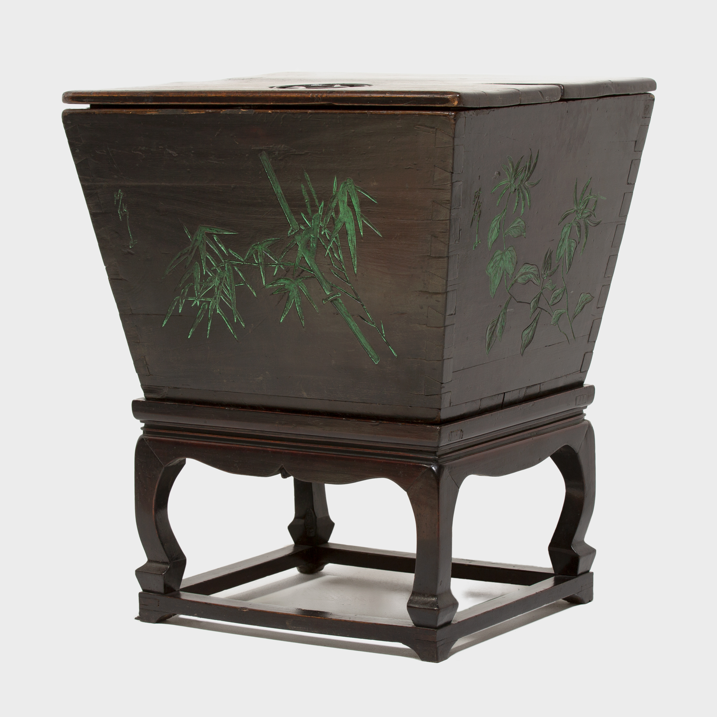 Painted Ice Box with Stand - Browse or Buy at PAGODA RED