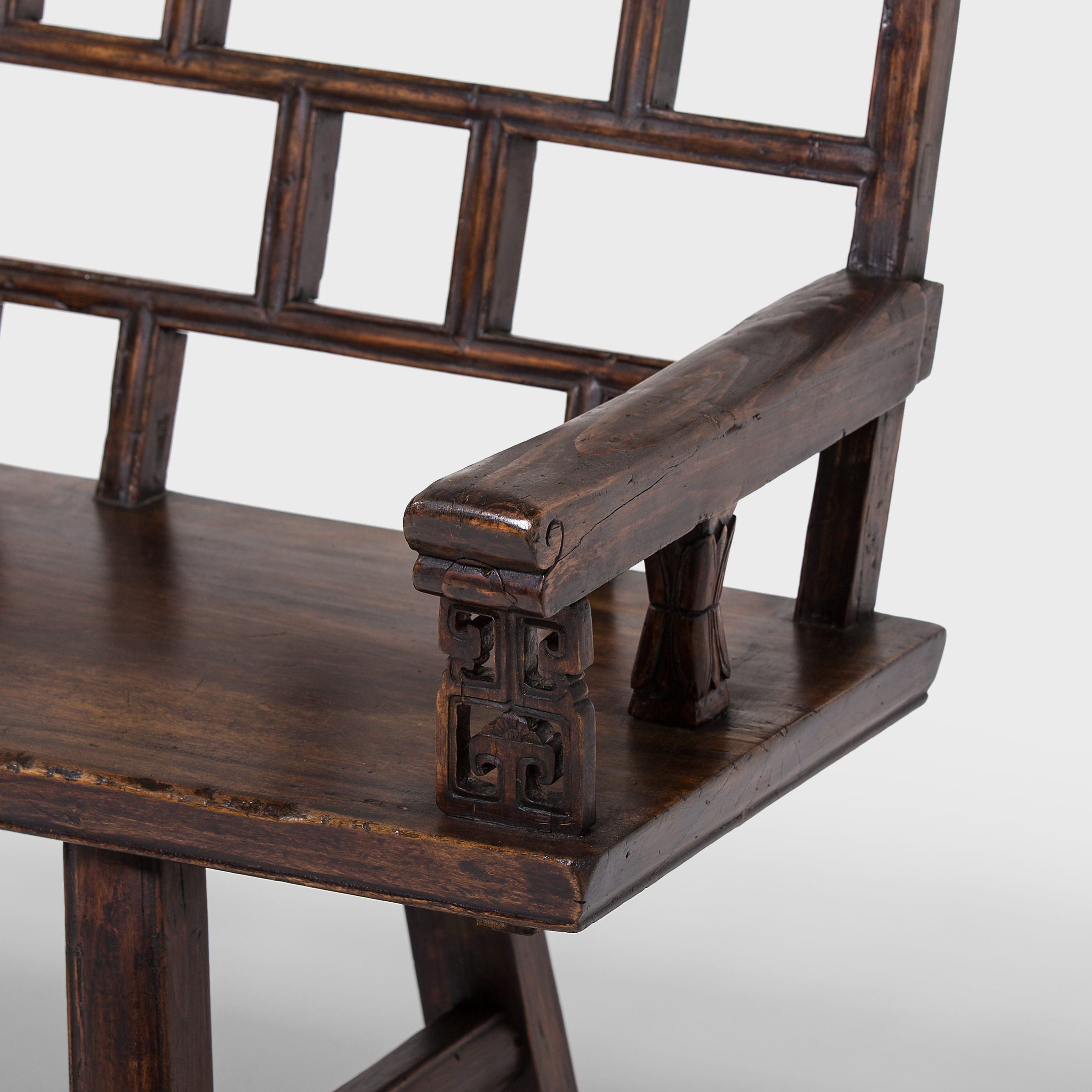 Elevated Lattice Bench - Browse or Buy at PAGODA RED