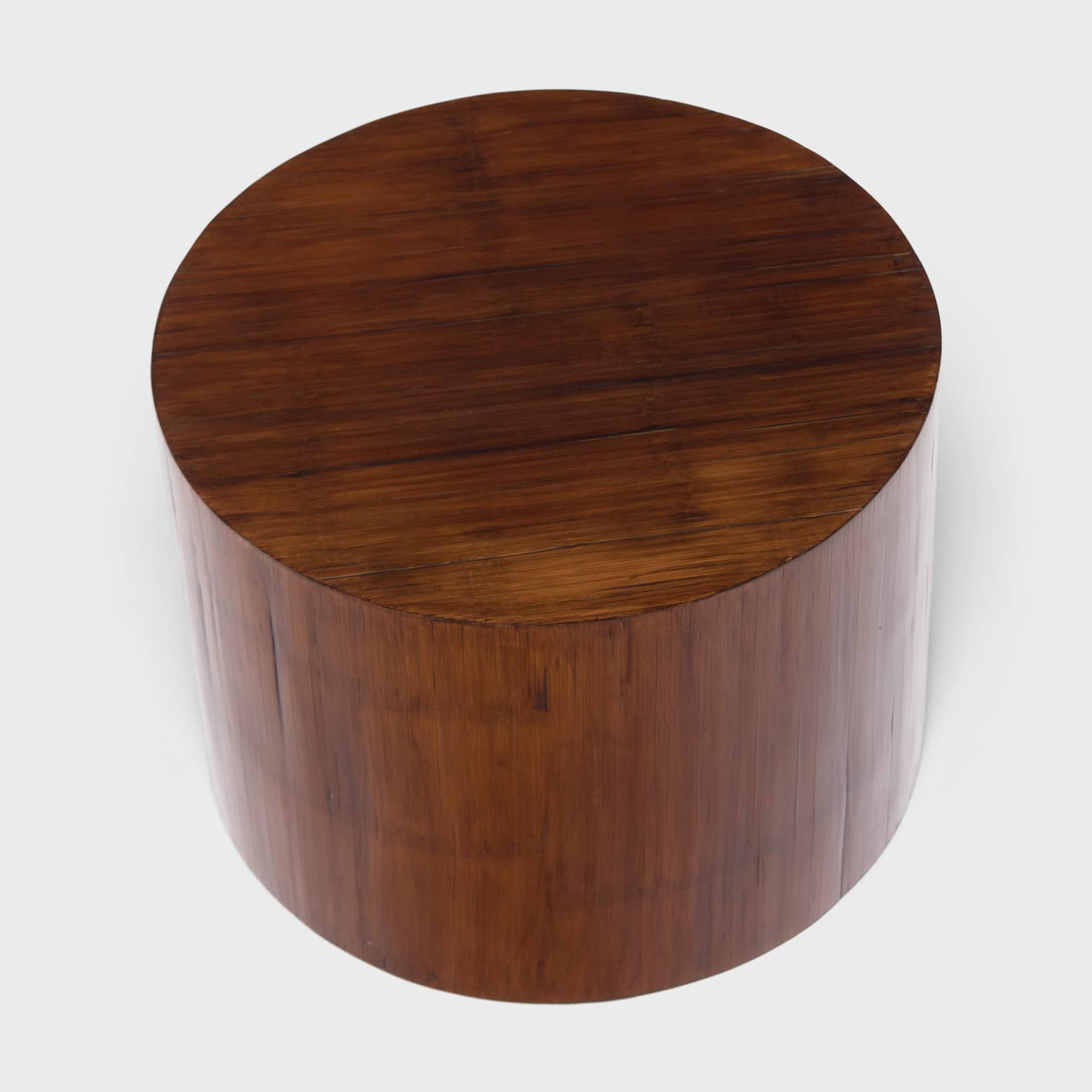 Round Crushed Bamboo Table - Browse or Buy at PAGODA RED