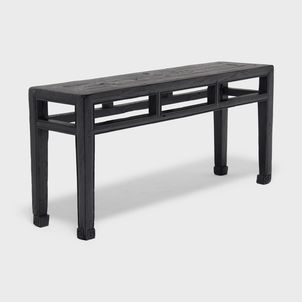 Two Person Bench with Scroll Feet - Browse or Buy at PAGODA RED