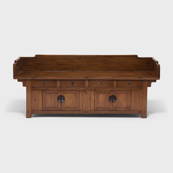 Four Door Coffer Bench - Browse or Buy at PAGODA RED