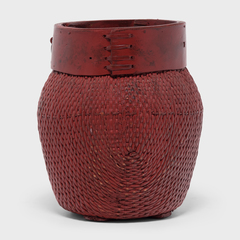 Red Fisherman's Basket - Browse or Buy at PAGODA RED