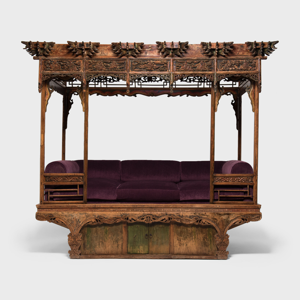 Ornate Canopy Bed - Browse or Buy at PAGODA RED
