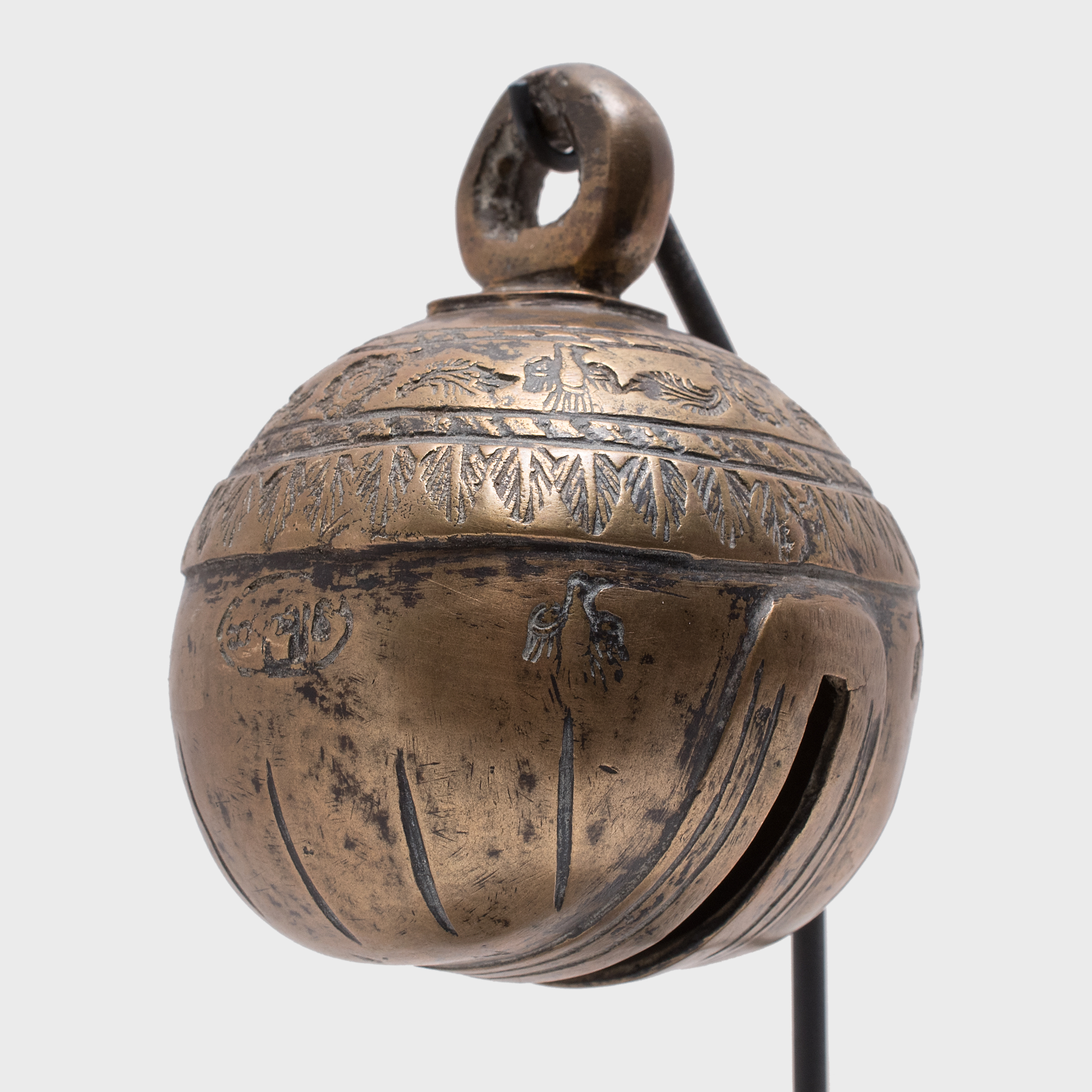 Burmese Bronze Elephant Bell - Browse or Buy at PAGODA RED